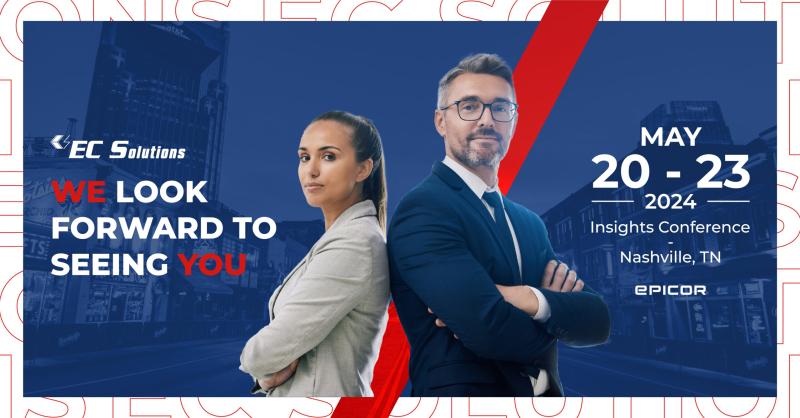 EC SOLUTIONS INC on LinkedIn: Epicor Insights 2024 Conference | EC ... EC SOLUTIONS INC on LinkedIn: Epicor Insights 2024 Conference | EC ...
