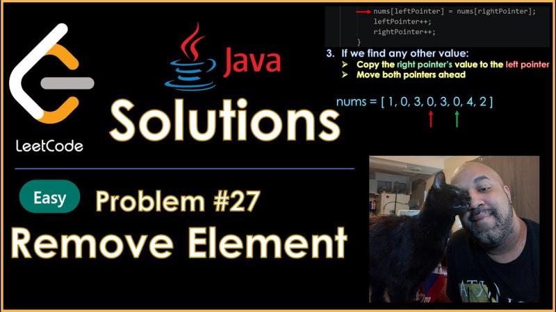 Chaz Winter on LinkedIn: LeetCode 27 - Remove Element - Java Solution ... Chaz Winter on LinkedIn: LeetCode 27 - Remove Element - Java Solution ...