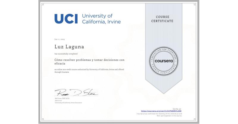 Luz Laguna on LinkedIn: Completion Certificate for Cómo resolver ... Luz Laguna on LinkedIn: Completion Certificate for Cómo resolver ...