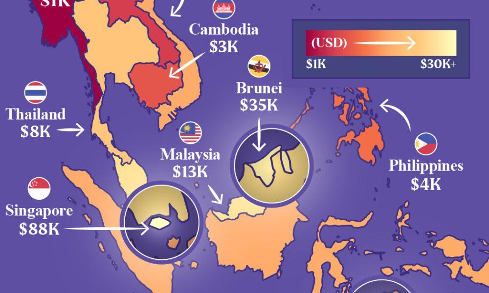 Eric EGIZIANO on LinkedIn: Mapped: Southeast Asia’s GDP Per Capita, by ... Eric EGIZIANO on LinkedIn: Mapped: Southeast Asia’s GDP Per Capita, by ...