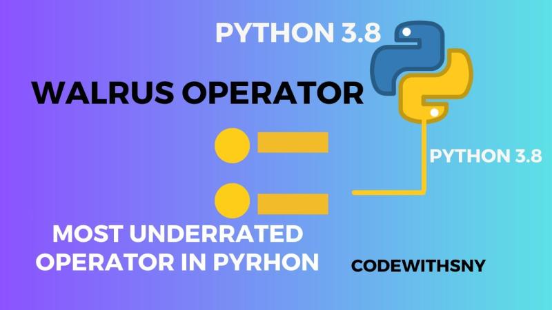 sunny kumar on LinkedIn: Unlocking Python's Efficiency with the Walrus ... sunny kumar on LinkedIn: Unlocking Python's Efficiency with the Walrus ...