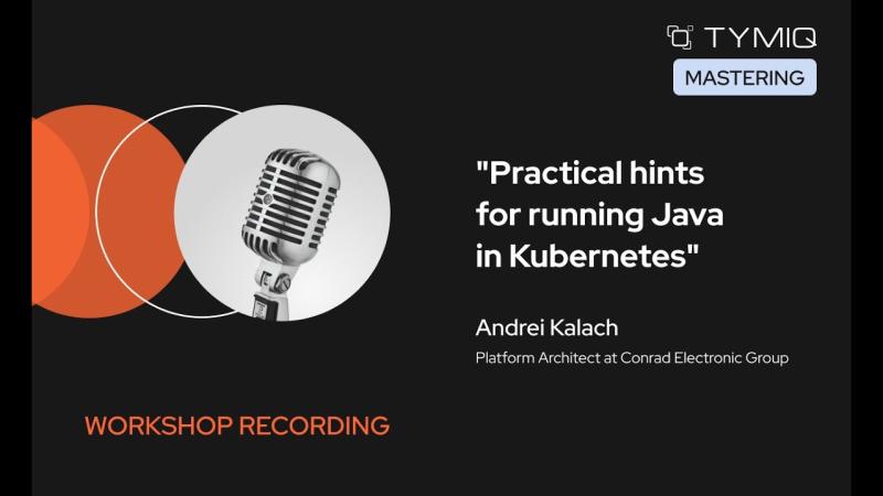 Andrei Shakirin on LinkedIn: TYMIQ Workshop: Practical hints for ... Andrei Shakirin on LinkedIn: TYMIQ Workshop: Practical hints for ...
