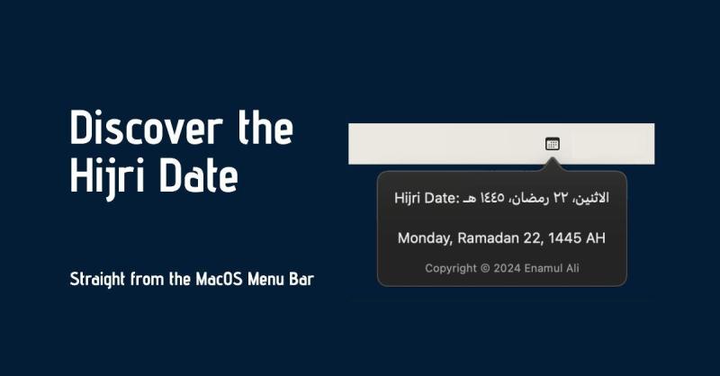 Enamul A. on LinkedIn: Building a MacOS Menu Bar Application Enamul A. on LinkedIn: Building a MacOS Menu Bar Application