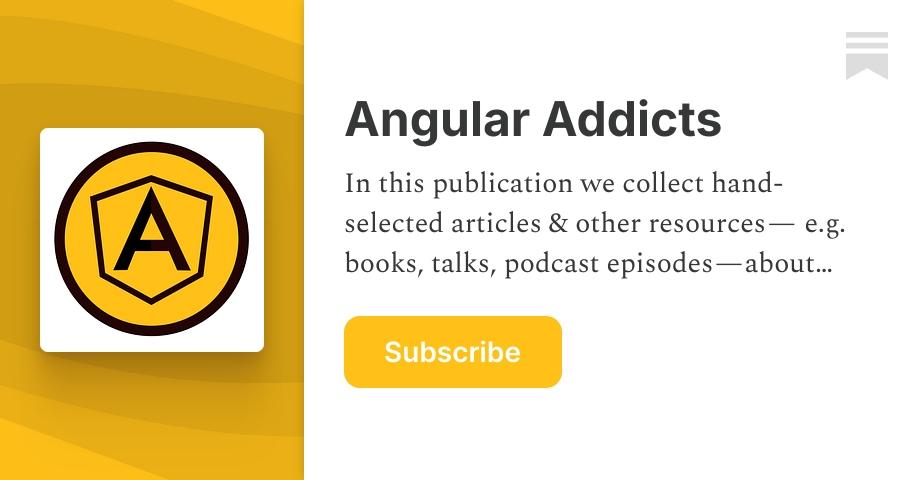 Andre Smith on LinkedIn: Angular Addicts | Gergely Szerovay | Substack Andre Smith on LinkedIn: Angular Addicts | Gergely Szerovay | Substack