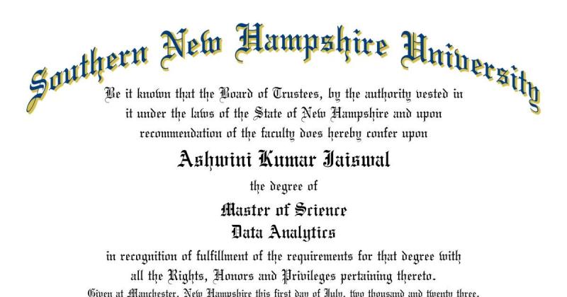 Ashwini Kumar Jaiswal on LinkedIn: Just received my Master of Science ... Ashwini Kumar Jaiswal on LinkedIn: Just received my Master of Science ...