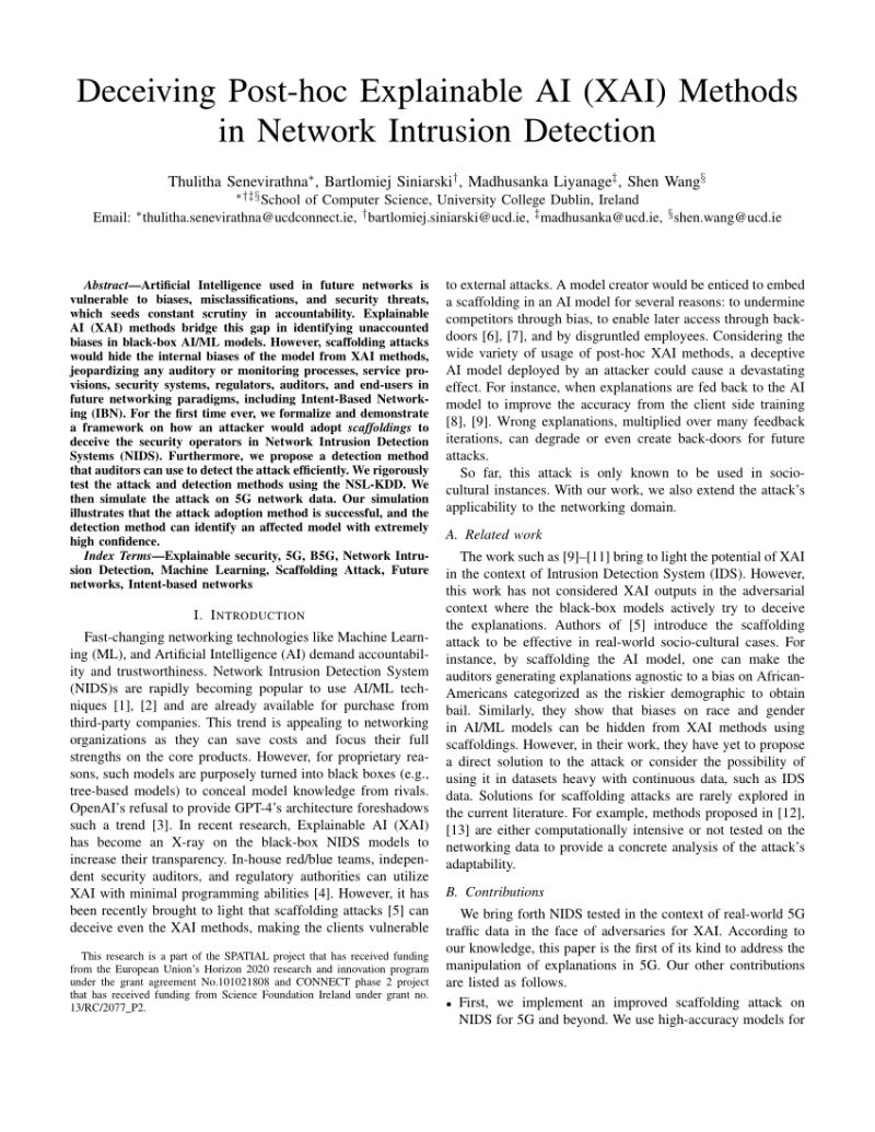 Shen Wang on LinkedIn: (PDF) Deceiving Post-hoc Explainable AI (XAI ... Shen Wang on LinkedIn: (PDF) Deceiving Post-hoc Explainable AI (XAI ...