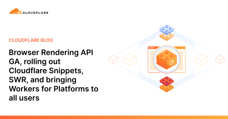 Kyouhei Hayama on LinkedIn: Browser Rendering API GA, rolling out ... Kyouhei Hayama on LinkedIn: Browser Rendering API GA, rolling out ...