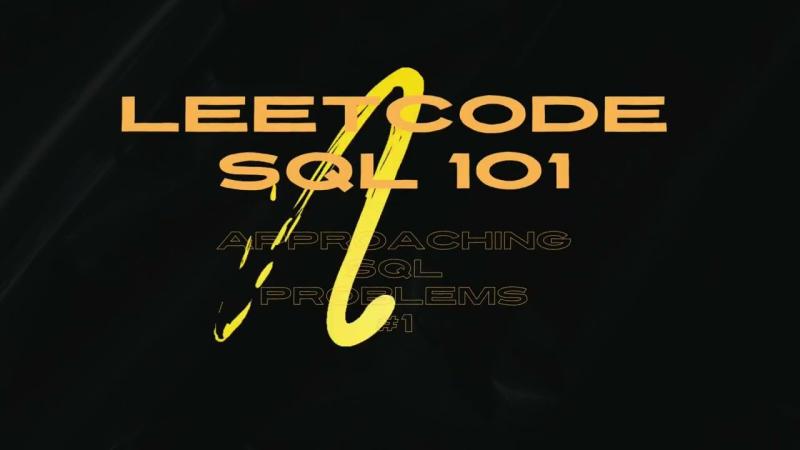 Soham B. on LinkedIn: SQL Leetcode Medium Complexity Question Soham B. on LinkedIn: SQL Leetcode Medium Complexity Question