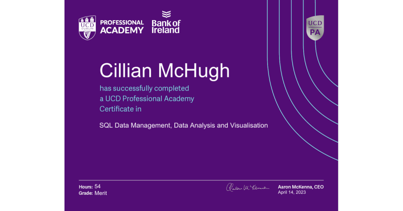 Cillian McHugh BB MSc APA on LinkedIn: SQL Data Management, Data ... Cillian McHugh BB MSc APA on LinkedIn: SQL Data Management, Data ...