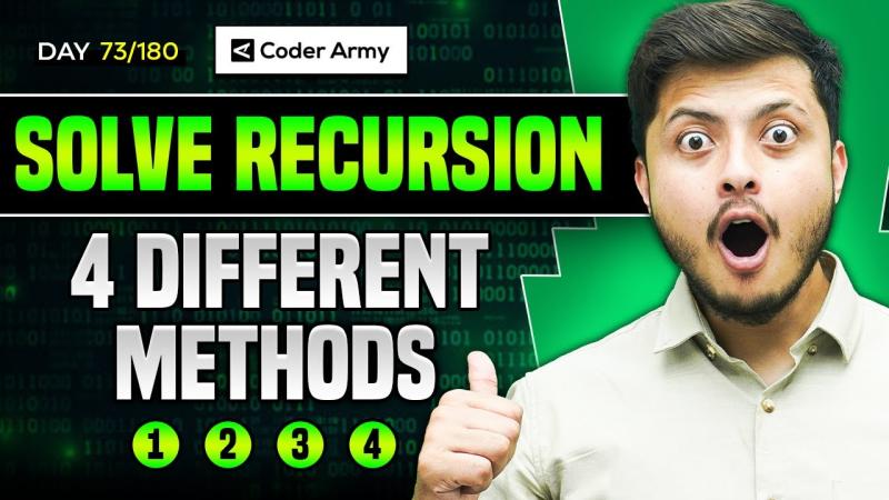 Prabhu Kumar on LinkedIn: Lecture 52: How To Solve Recursion Problem ... Prabhu Kumar on LinkedIn: Lecture 52: How To Solve Recursion Problem ...
