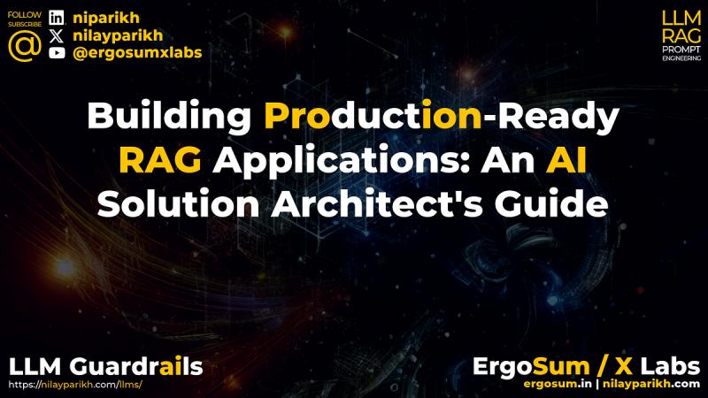 Nilay Parikh on LinkedIn: Building Production-Ready RAG Applications ... Nilay Parikh on LinkedIn: Building Production-Ready RAG Applications ...