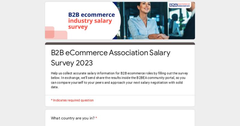 B2B eCommerce Association on LinkedIn: B2B eCommerce Association Salary ... B2B eCommerce Association on LinkedIn: B2B eCommerce Association Salary ...