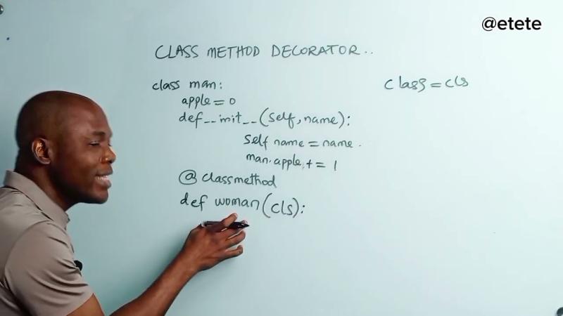 How @classmethod decorator enhances classes in Python | EDIETE MFON ... How @classmethod decorator enhances classes in Python | EDIETE MFON ...