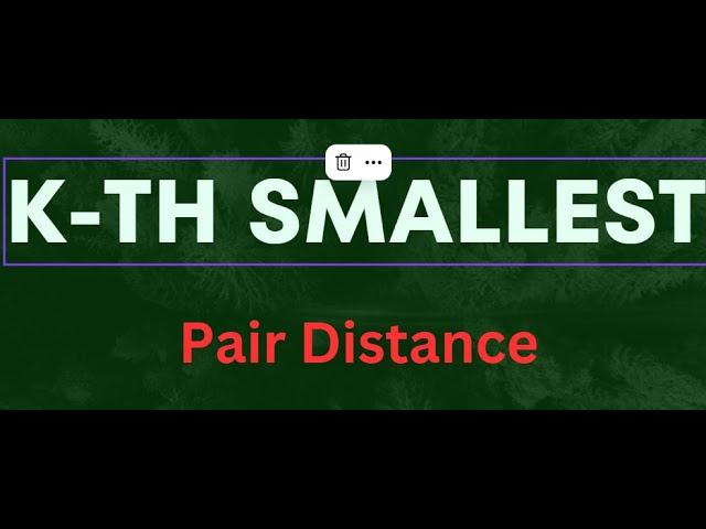 Code Jogger on LinkedIn: Find K-th Smallest Pair Distance | Binary ... Code Jogger on LinkedIn: Find K-th Smallest Pair Distance | Binary ...