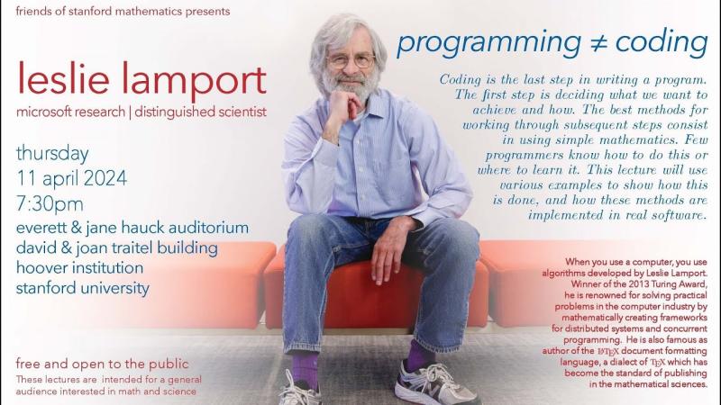 Srijit Mukherjee on LinkedIn: programming ≠ coding - Leslie Lamport Srijit Mukherjee on LinkedIn: programming ≠ coding - Leslie Lamport