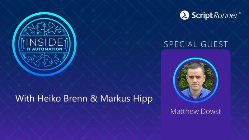 Heiko Brenn on LinkedIn: Inside IT Automation | E03 | Matthew Dowst ... Heiko Brenn on LinkedIn: Inside IT Automation | E03 | Matthew Dowst ...