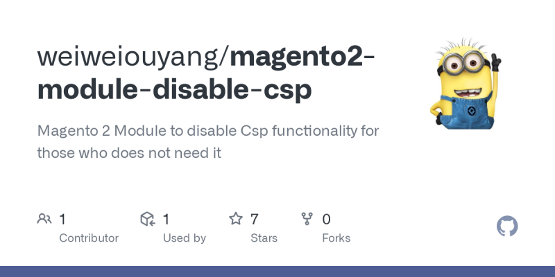 Weiwei Ouyang on LinkedIn: GitHub - weiweiouyang/magento2-module ... Weiwei Ouyang on LinkedIn: GitHub - weiweiouyang/magento2-module ...