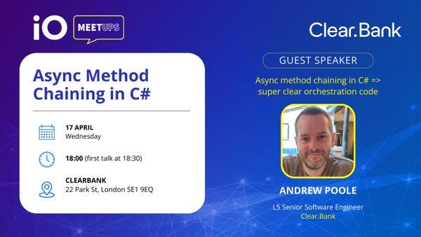 Benjamin Morris on LinkedIn: C# - Async Method Chaining & Dark Fibre ... Benjamin Morris on LinkedIn: C# - Async Method Chaining & Dark Fibre ...