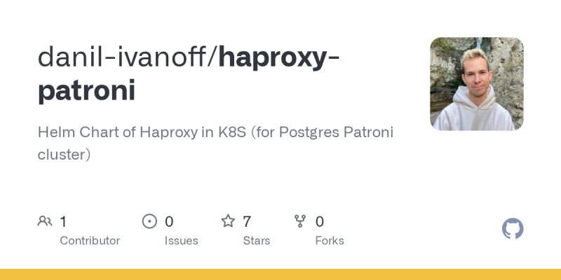 Danil Ivanov on LinkedIn: GitHub - ivanov-danil/haproxy: Helm Chart of ... Danil Ivanov on LinkedIn: GitHub - ivanov-danil/haproxy: Helm Chart of ...
