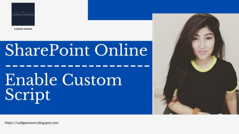 Agusto Xaverius P Sipahutar on LinkedIn: How to enable custom script ... Agusto Xaverius P Sipahutar on LinkedIn: How to enable custom script ...