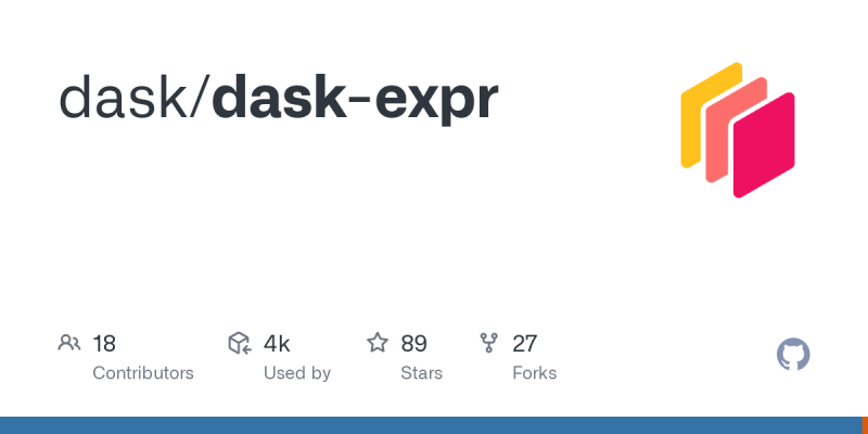 Patrick Höfler on LinkedIn: GitHub - dask-contrib/dask-expr Patrick Höfler on LinkedIn: GitHub - dask-contrib/dask-expr