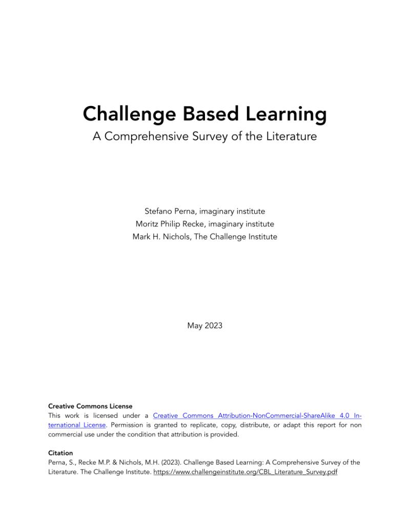 Suzanne Lustenhouwer on LinkedIn: (PDF) Challenge Based Learning. A ... Suzanne Lustenhouwer on LinkedIn: (PDF) Challenge Based Learning. A ...