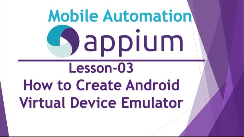 Ravikanth Reddy on LinkedIn: Appium Mobile Automation - Lesson 03 | How ... Ravikanth Reddy on LinkedIn: Appium Mobile Automation - Lesson 03 | How ...