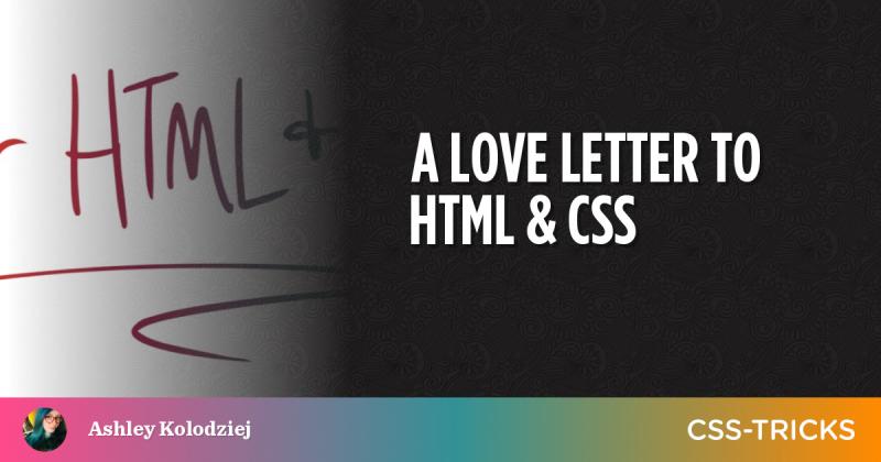 Megan Marson on LinkedIn: A Love Letter to HTML & CSS Megan Marson on LinkedIn: A Love Letter to HTML & CSS