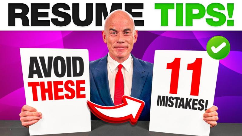 Richard McMunn on LinkedIn: RESUME MISTAKES! (TOP 11 Mistakes to AVOID ... Richard McMunn on LinkedIn: RESUME MISTAKES! (TOP 11 Mistakes to AVOID ...