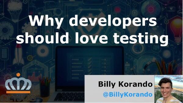 Orlando Valdez on LinkedIn: Why developers should love testing, Tue ... Orlando Valdez on LinkedIn: Why developers should love testing, Tue ...