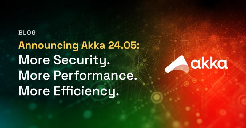 Jonas Bonér on LinkedIn: Akka 24.05 More Security. More Performance ... Jonas Bonér on LinkedIn: Akka 24.05 More Security. More Performance ...