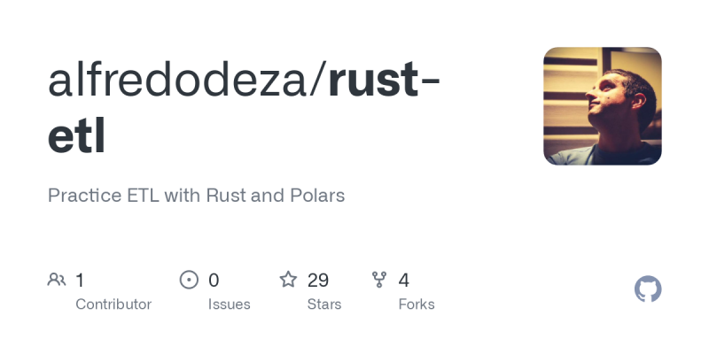 Ahmed Salah on LinkedIn: GitHub - alfredodeza/rust-etl: Practice ETL ... Ahmed Salah on LinkedIn: GitHub - alfredodeza/rust-etl: Practice ETL ...