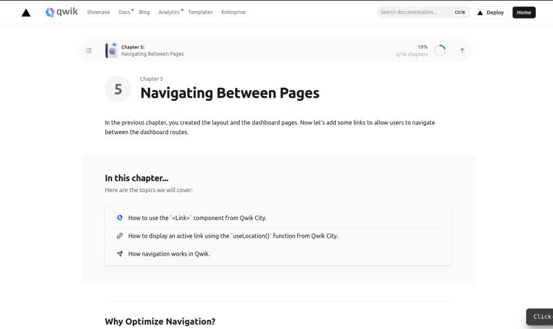 LaReponseDev on LinkedIn: Learn Qwik | Chapter 5: Navigating Between Pages LaReponseDev on LinkedIn: Learn Qwik | Chapter 5: Navigating Between Pages