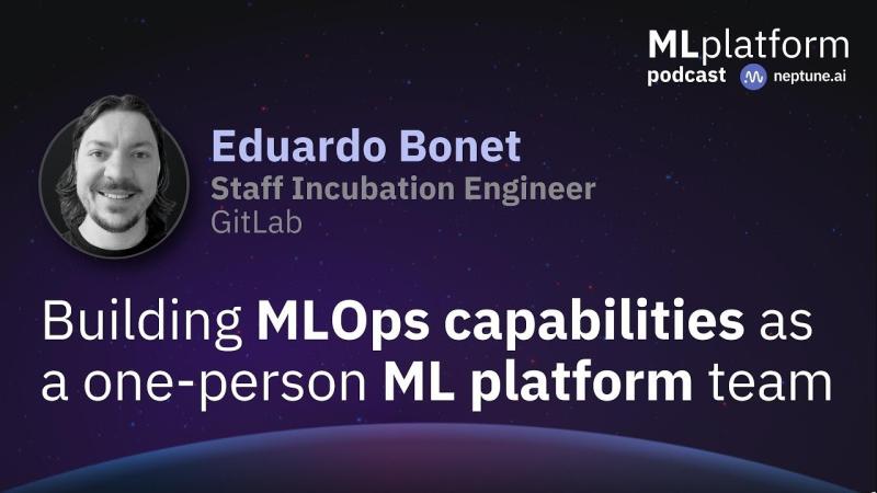 Jaime Dias on LinkedIn: Building MLOps Capabilities at GitLab As a One ... Jaime Dias on LinkedIn: Building MLOps Capabilities at GitLab As a One ...