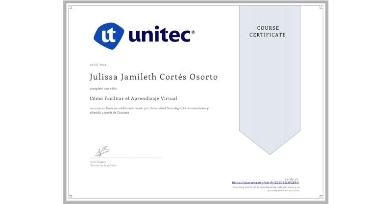 Julissa Cortés on LinkedIn: Completion Certificate for Cómo Facilitar ... Julissa Cortés on LinkedIn: Completion Certificate for Cómo Facilitar ...
