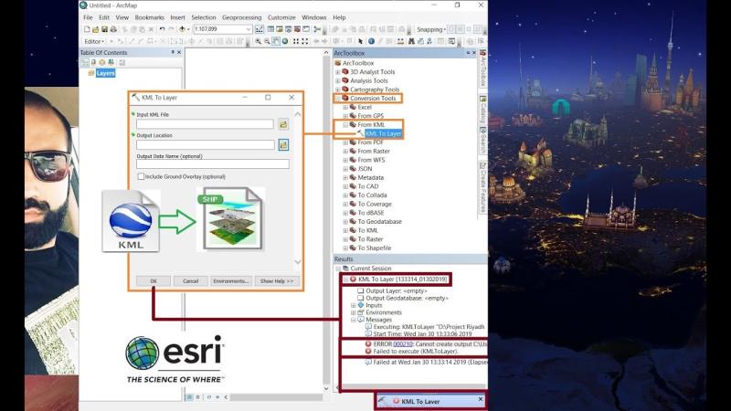 Khalid M. on LinkedIn: ESRI ArcMap KML to Layer Conversion, Error ... Khalid M. on LinkedIn: ESRI ArcMap KML to Layer Conversion, Error ...