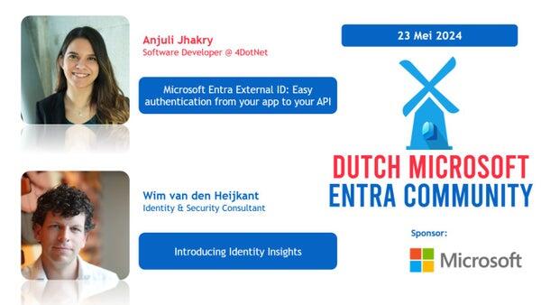Anjuli Jhakry on LinkedIn: Mei 2024 Dutch MS Entra Community Meetup, do ... Anjuli Jhakry on LinkedIn: Mei 2024 Dutch MS Entra Community Meetup, do ...