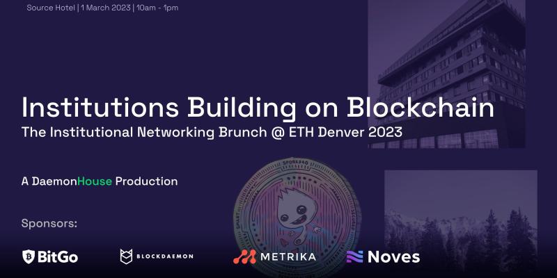 Suzanne Dannheim on LinkedIn: Institutions Building on Blockchain - The ... Suzanne Dannheim on LinkedIn: Institutions Building on Blockchain - The ...