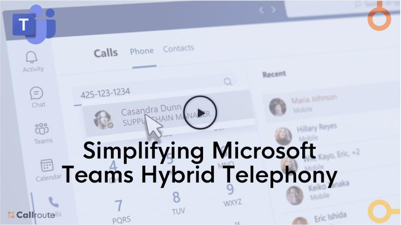 Callroute on LinkedIn: Simplifying Microsoft Teams Voice Webinar Callroute on LinkedIn: Simplifying Microsoft Teams Voice Webinar