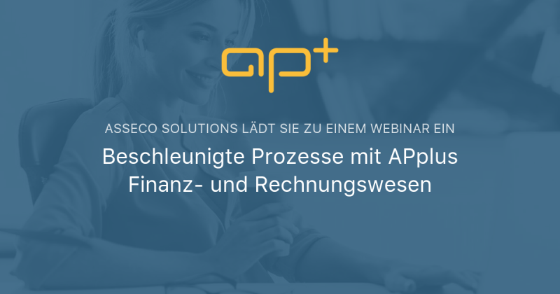 Asseco Solutions DACH auf LinkedIn: Beschleunigte Prozesse mit APplus ... Asseco Solutions DACH auf LinkedIn: Beschleunigte Prozesse mit APplus ...