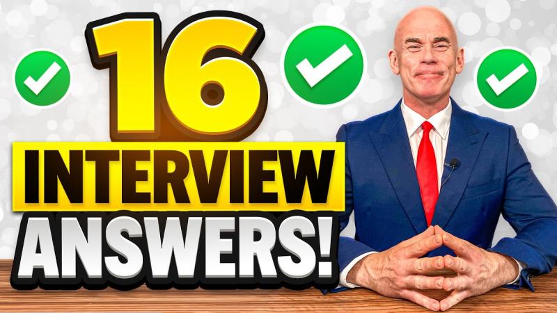 Richard McMunn on LinkedIn: TOP 16 INTERVIEW QUESTIONS & ANSWERS! (How ... Richard McMunn on LinkedIn: TOP 16 INTERVIEW QUESTIONS & ANSWERS! (How ...