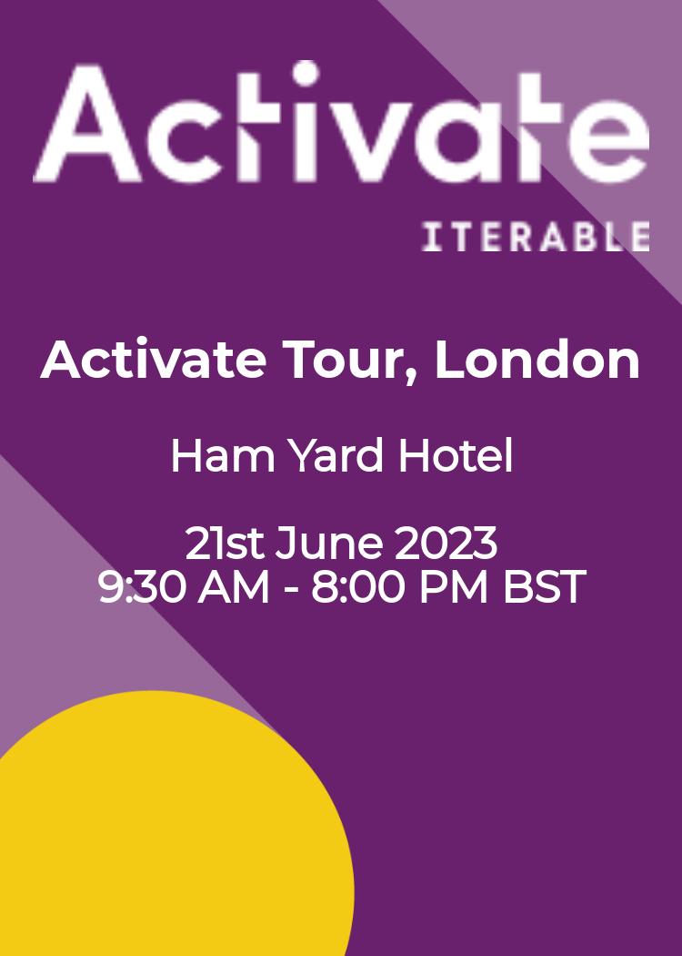 Rusty Warner on LinkedIn: Activate Tour London Rusty Warner on LinkedIn: Activate Tour London