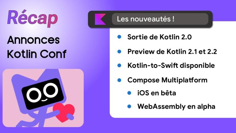 Erik Thauvin on LinkedIn: Annonces Kotlin Conf 2024 : Kotlin 2, Kotlin ... Erik Thauvin on LinkedIn: Annonces Kotlin Conf 2024 : Kotlin 2, Kotlin ...