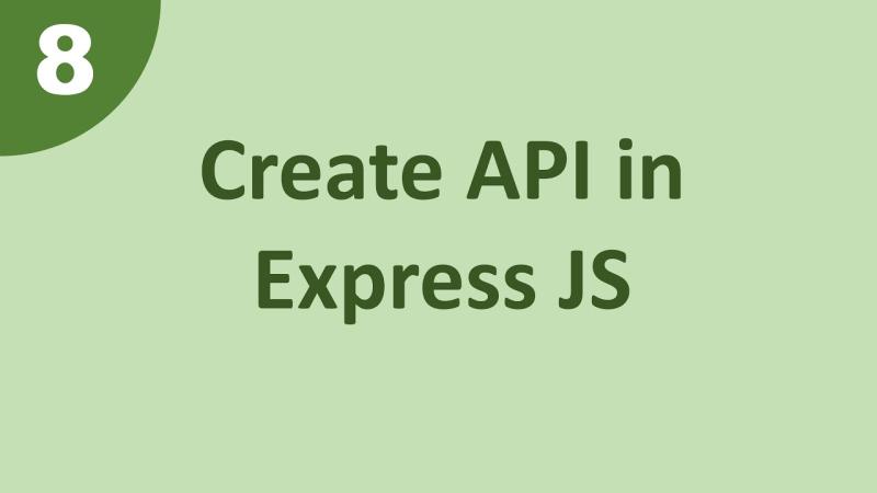 Venkat K on LinkedIn: Mern Stack - How to create API in Express JS Venkat K on LinkedIn: Mern Stack - How to create API in Express JS