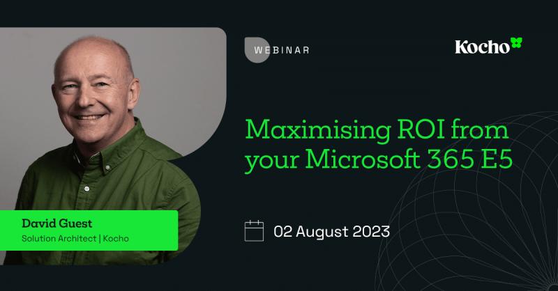 Honey Shah on LinkedIn: Maximising ROI from your Microsoft 365 E5 Honey Shah on LinkedIn: Maximising ROI from your Microsoft 365 E5