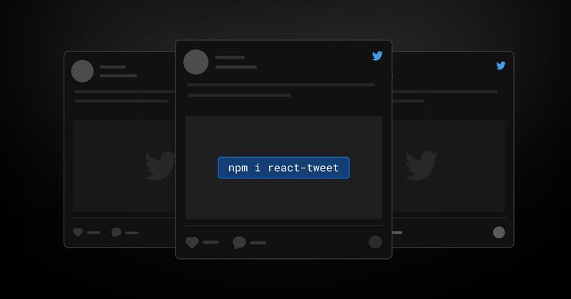 Vadims Prociks on LinkedIn: Introducing React Tweet β Vercel Vadims Prociks on LinkedIn: Introducing React Tweet β Vercel