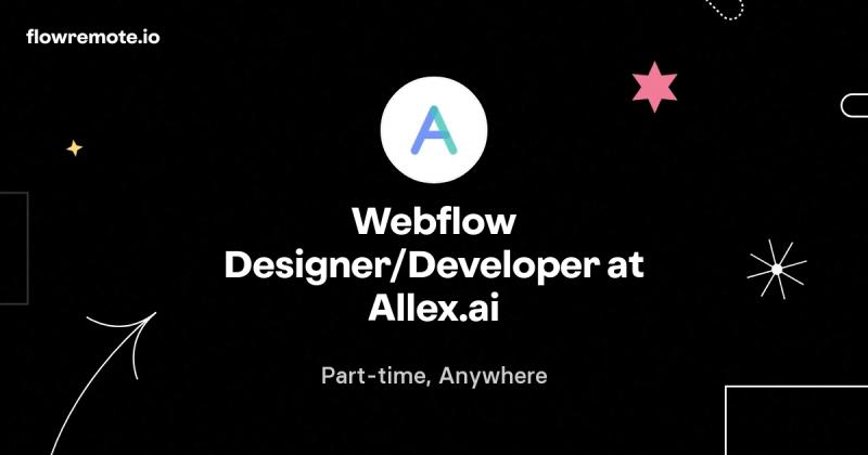 flowremote.io on LinkedIn: Hiring: Part-time Webflow Designer/Developer ... flowremote.io on LinkedIn: Hiring: Part-time Webflow Designer/Developer ...