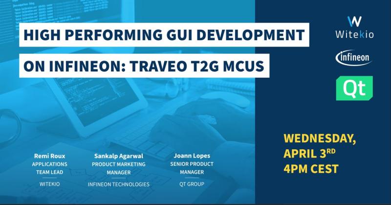 Witekio on LinkedIn: High Performing GUI Development on Infineon ... Witekio on LinkedIn: High Performing GUI Development on Infineon ...