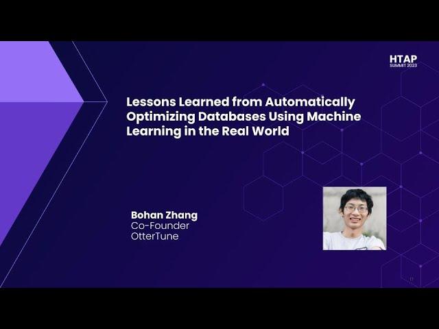 OtterTune on LinkedIn: HTAP Summit 2023 | Automatically Optimizing ... OtterTune on LinkedIn: HTAP Summit 2023 | Automatically Optimizing ...