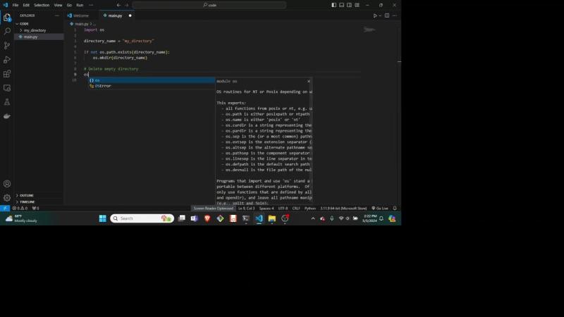 Keith Blackwelder on LinkedIn: Python Tutorial: Creating and Removing ... Keith Blackwelder on LinkedIn: Python Tutorial: Creating and Removing ...